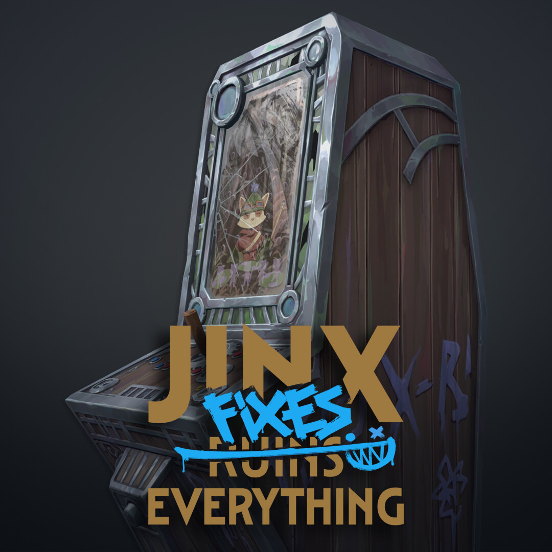 ArtStation - JINX FIXES EVERYTHING - 3D