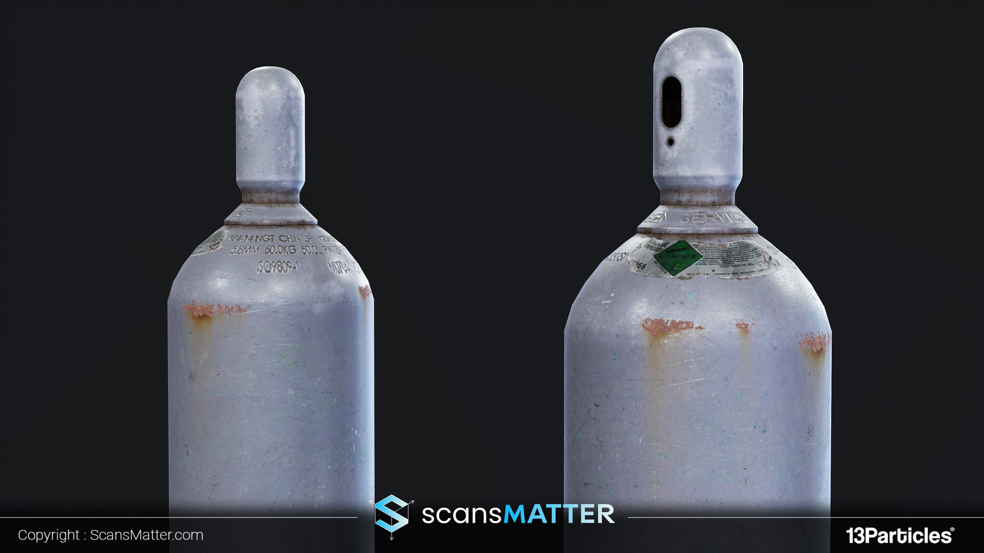 13 Particles Studio - Nitrogen Tanks