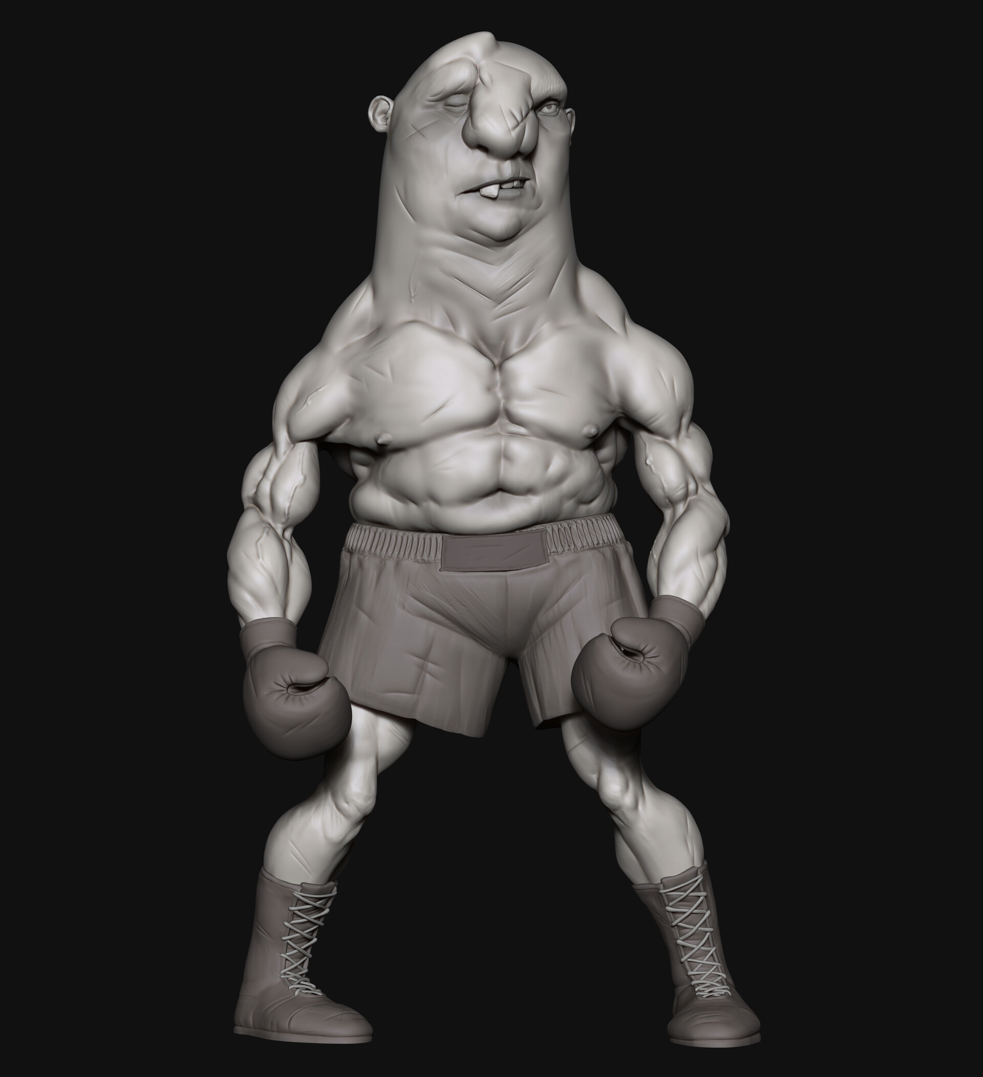 ArtStation - Rough fight