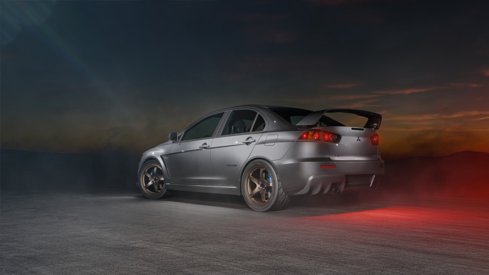 ArtStation - Mitsubishi Lancer Evolution Full CGI