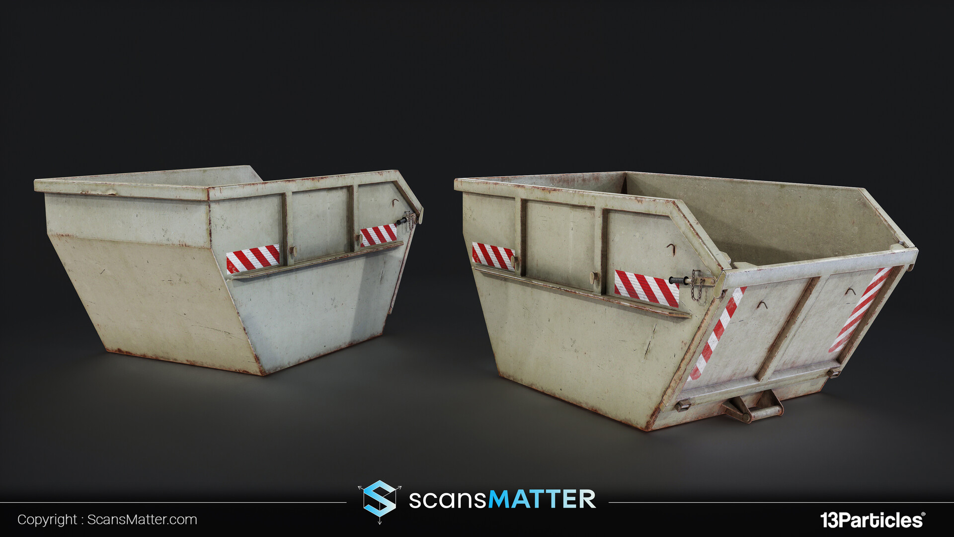 13 Particles Studio - Waste Container