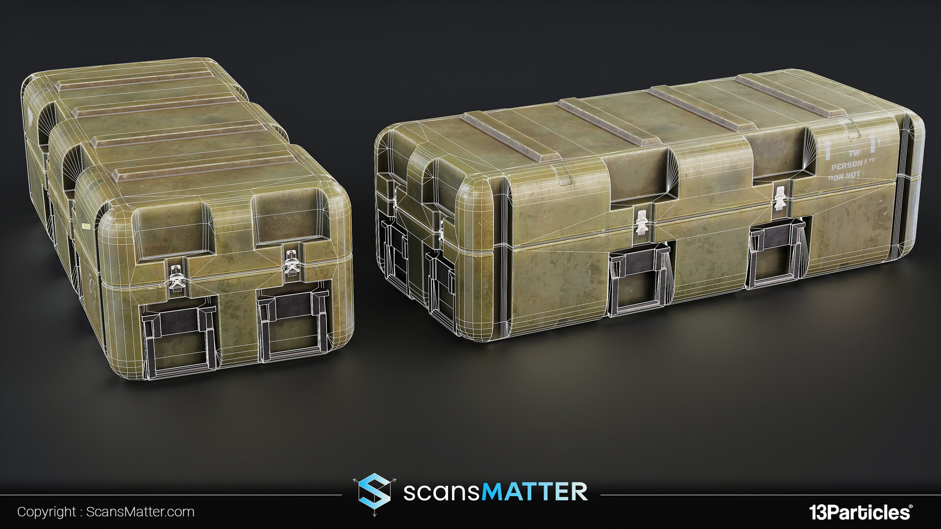 13 Particles Studio - Storage Crate