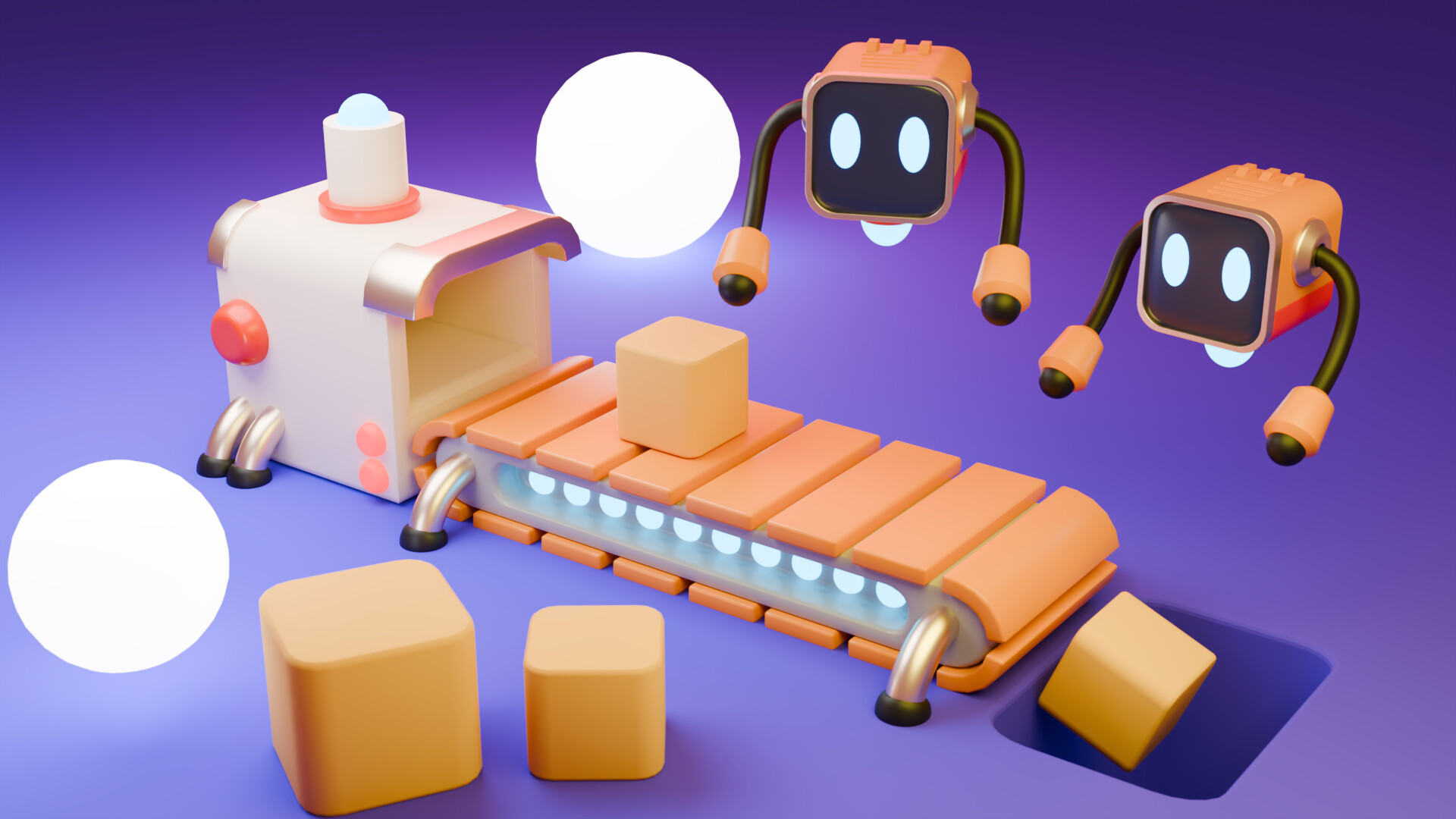 ArtStation - Assembly line