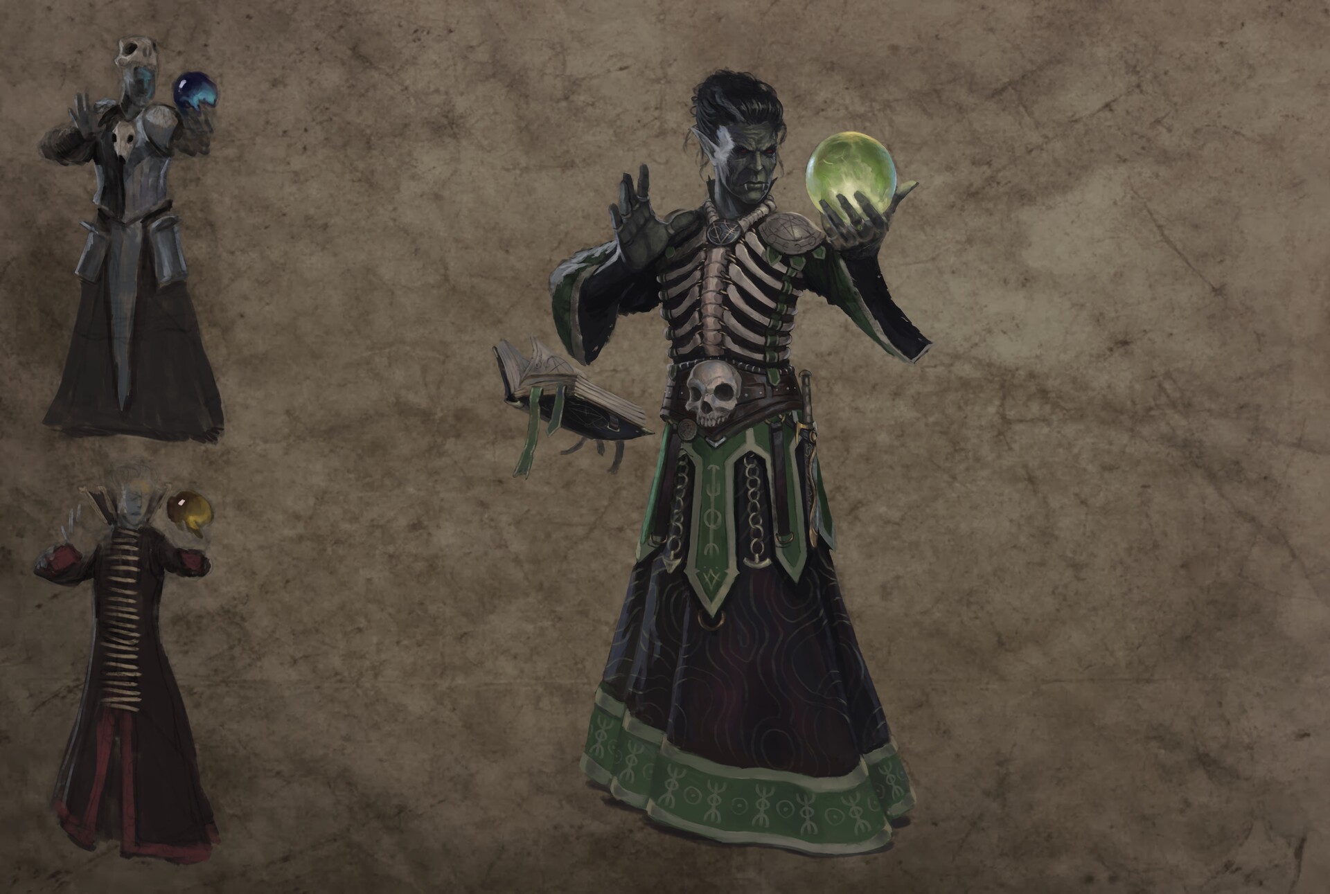 ArtStation - Necromancer Concept art