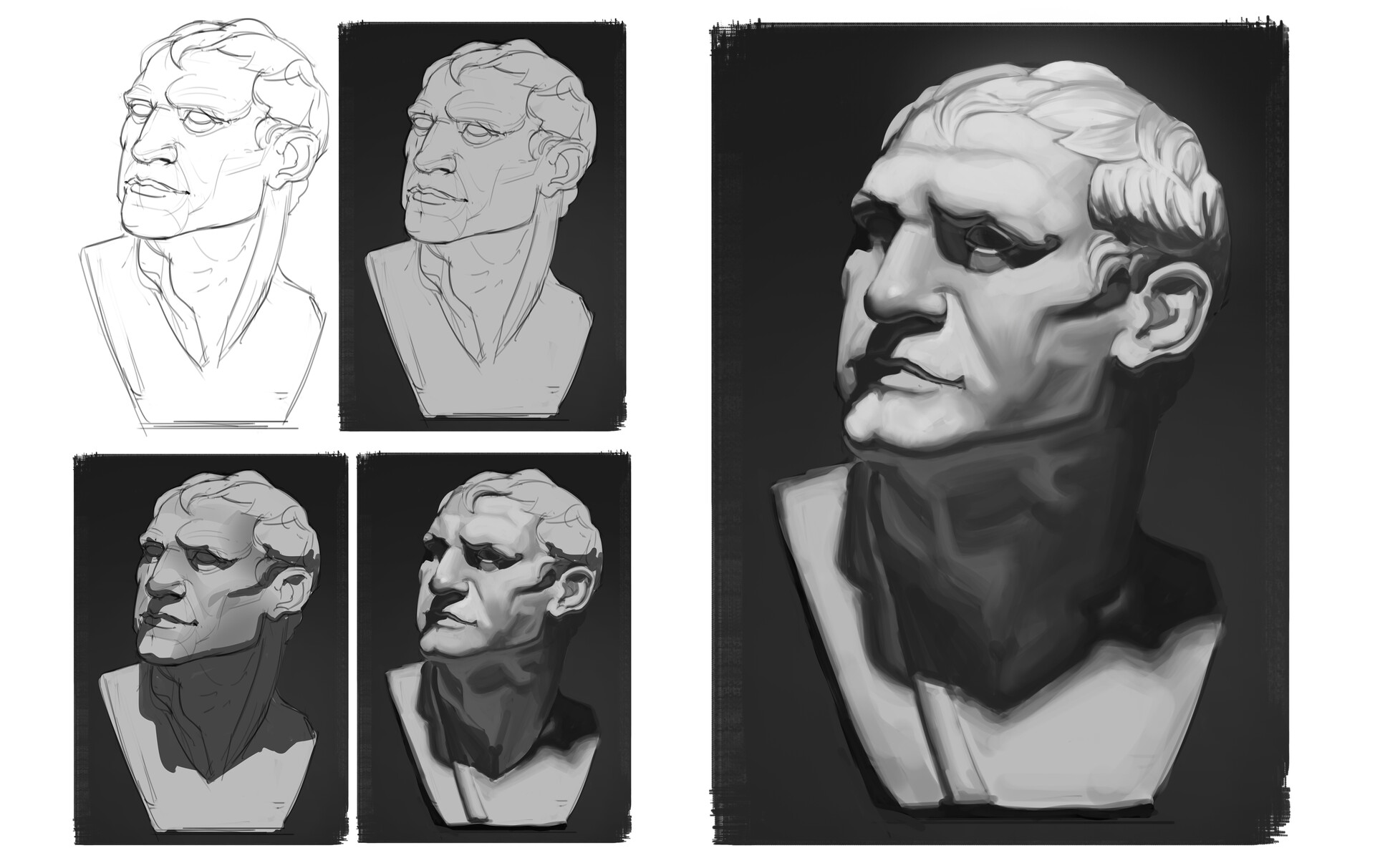 ArtStation - Sculpture Study 4
