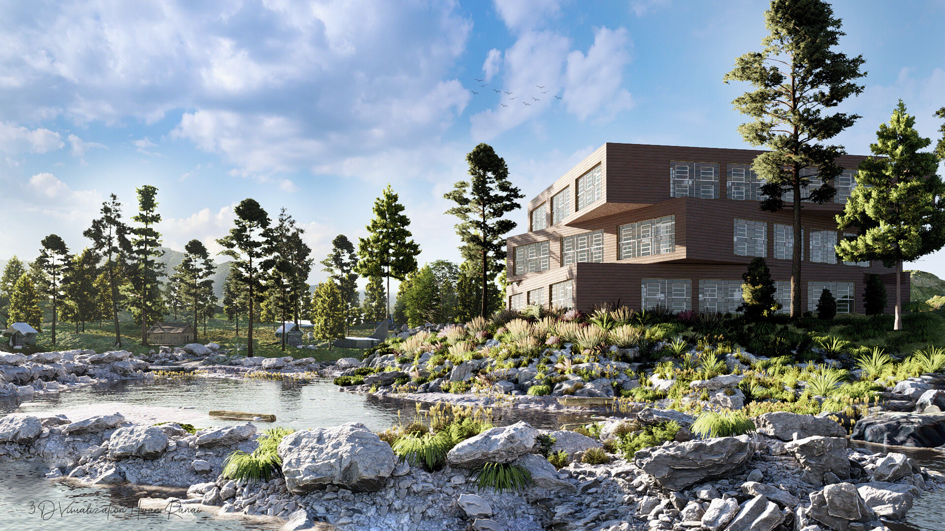 ArtStation - 3D Visualization Architecture Rendering