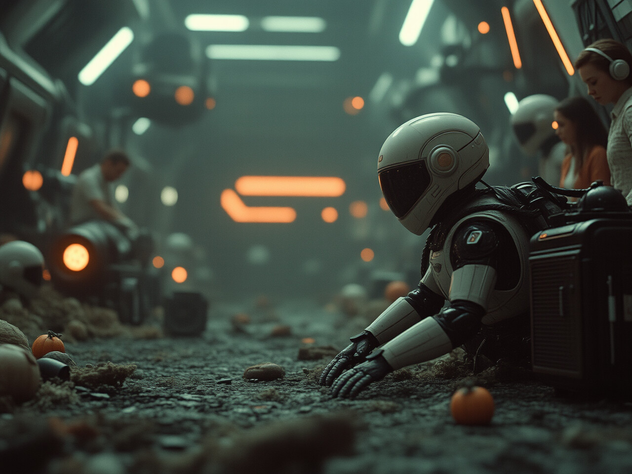 ArtStation - Escape in a Space Pod