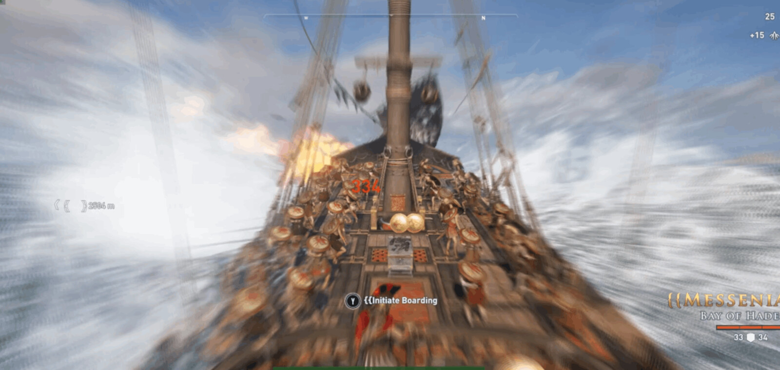 Zhiye(Jay) Yang - Assassin Creed Odyssey Naval Combat - Ramming