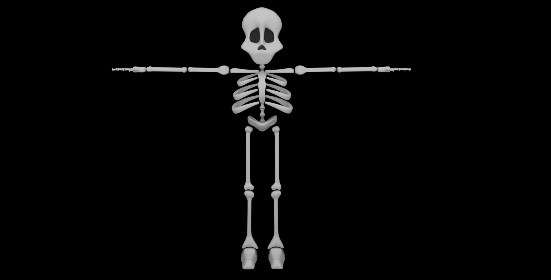 ArtStation - Skeleton Modeling