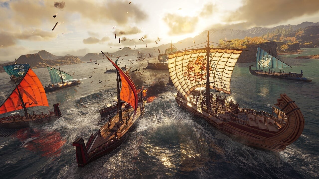 ArtStation - Assassin Creed Odyssey Naval Combat