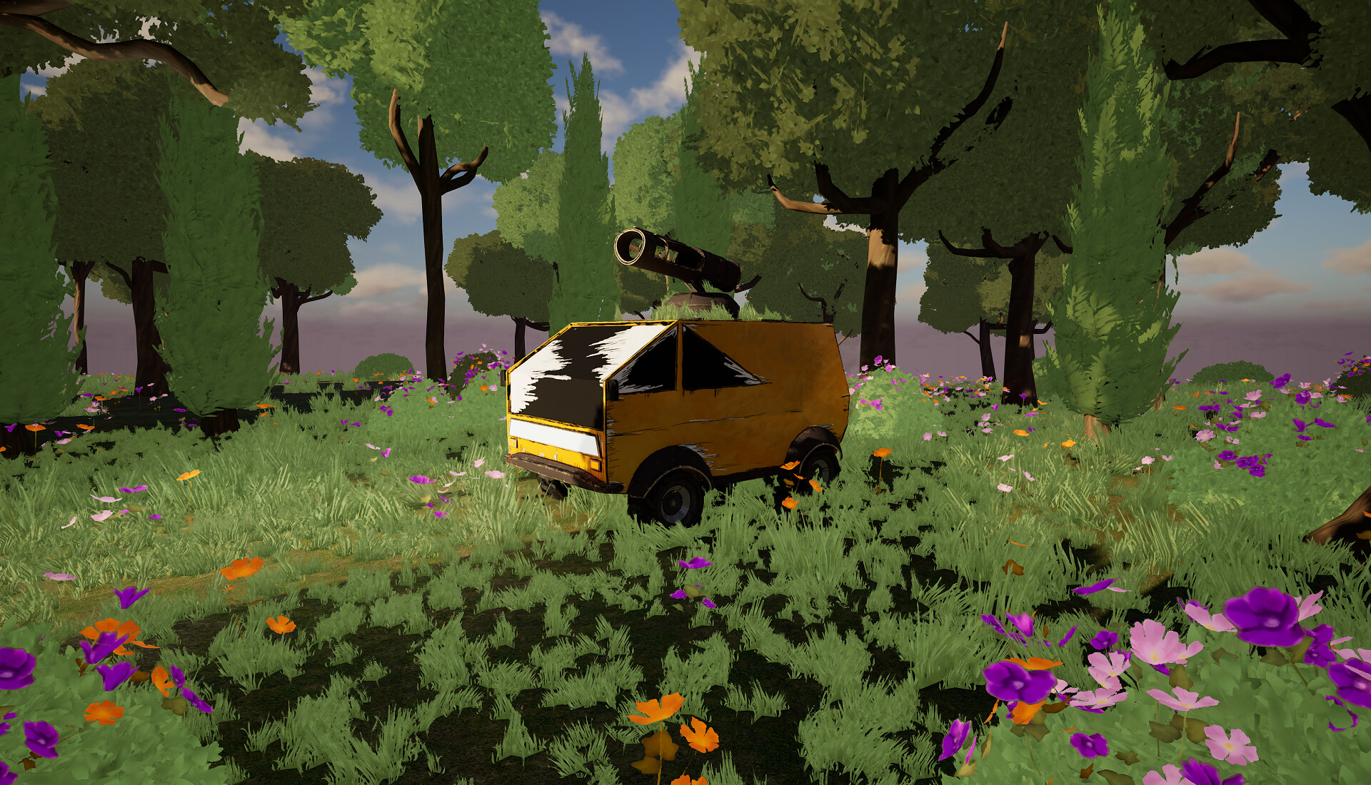 ArtStation - Stylised Van