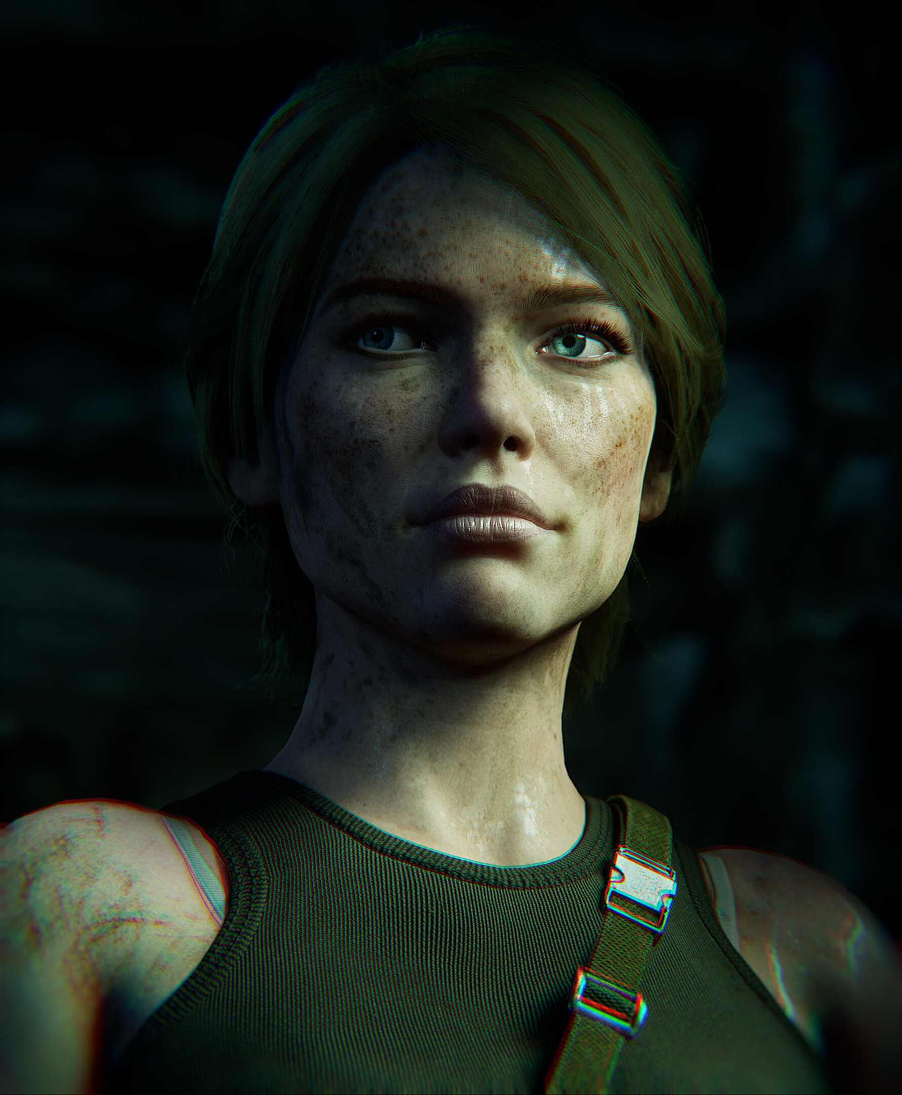 曲秋宇 - Character lighting practice