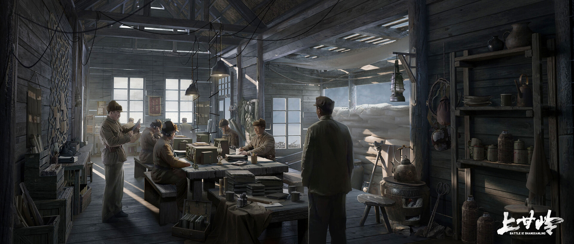 ArtStation - 《上甘岭》概念图｜Battle Of Shangganling