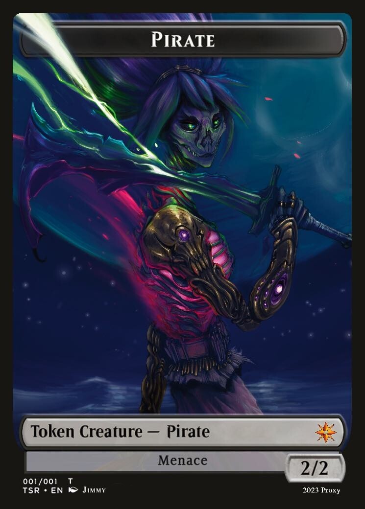 ArtStation - MTG Pirate Custom Token Commission