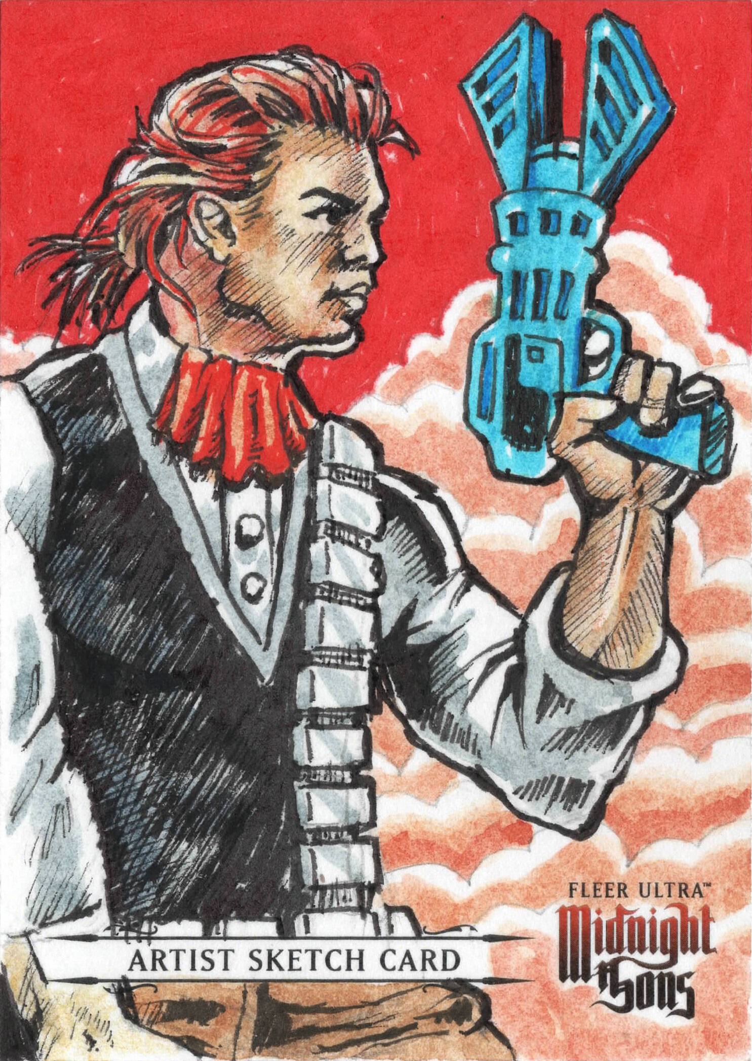 Dan Viloria - FRANK DRAKE - 2 Artist Sketch Cards