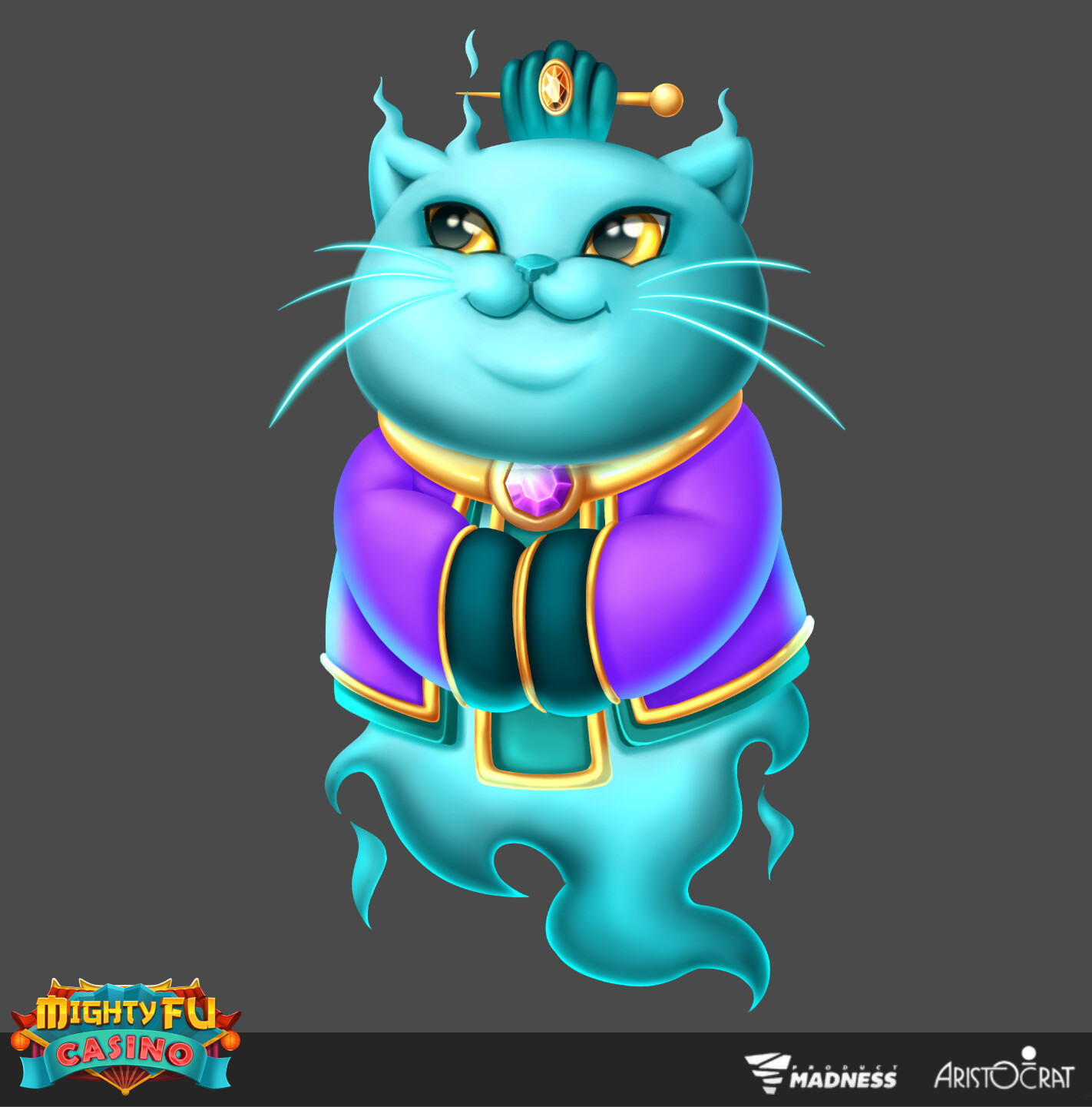 ArtStation - Chinese spirit cat