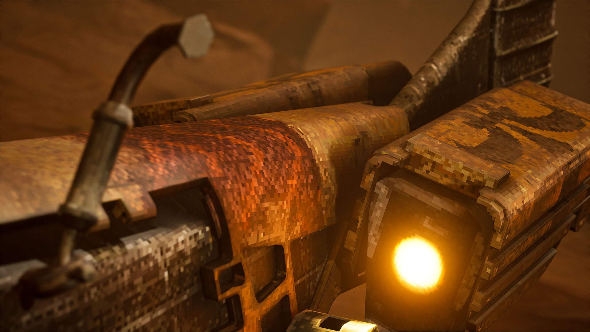 Harry Crowe - Dystopian Sand Hover Craft