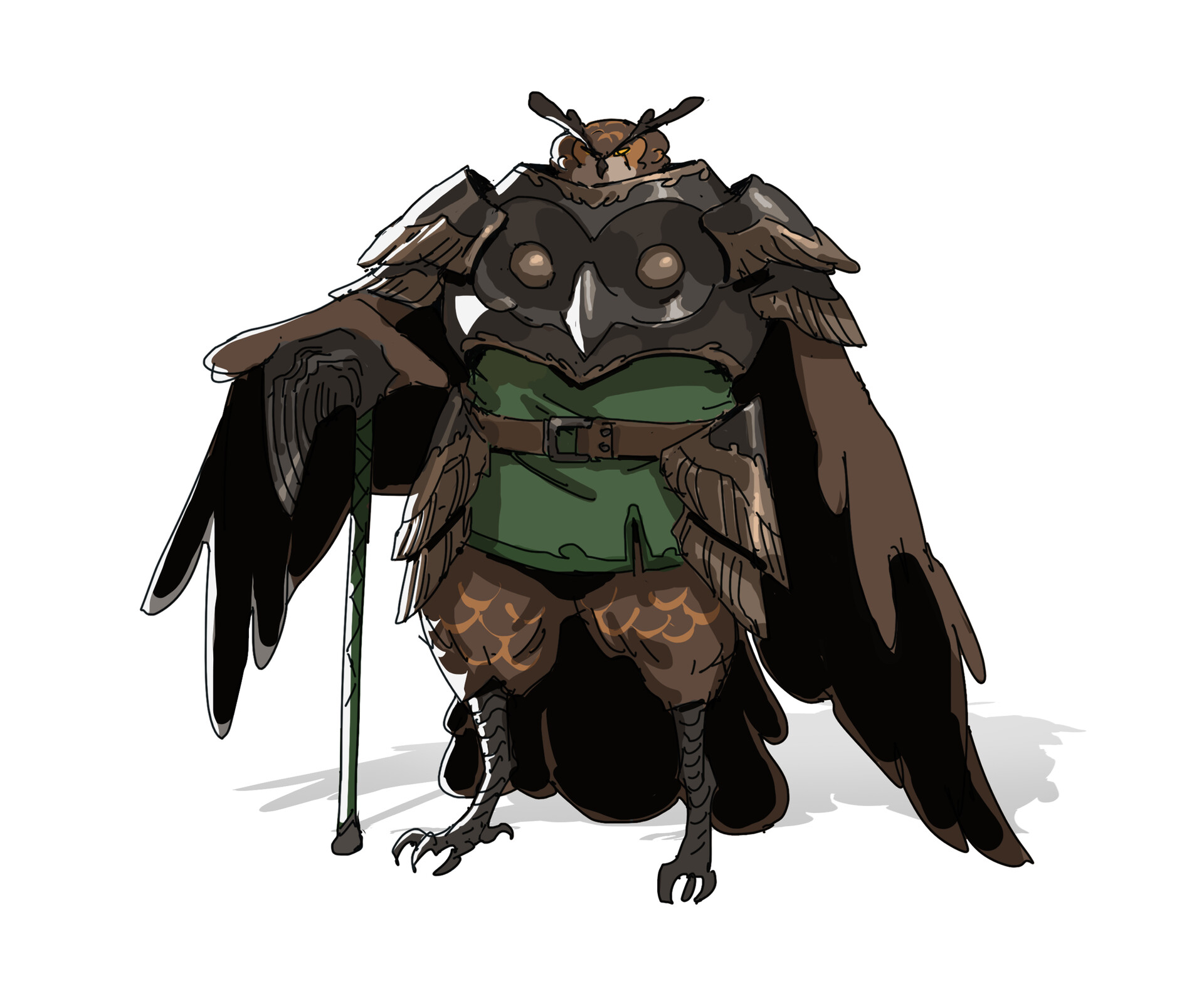 Ryan Pallett - Owl RPG Characters