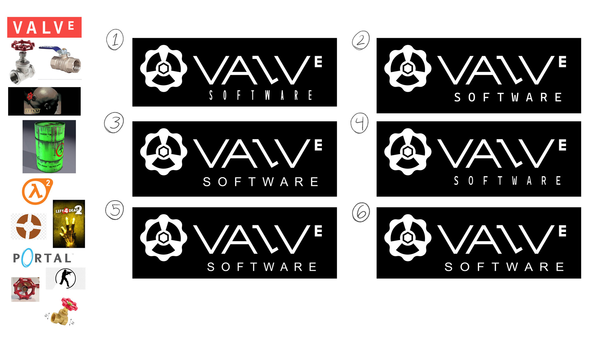 valve logos