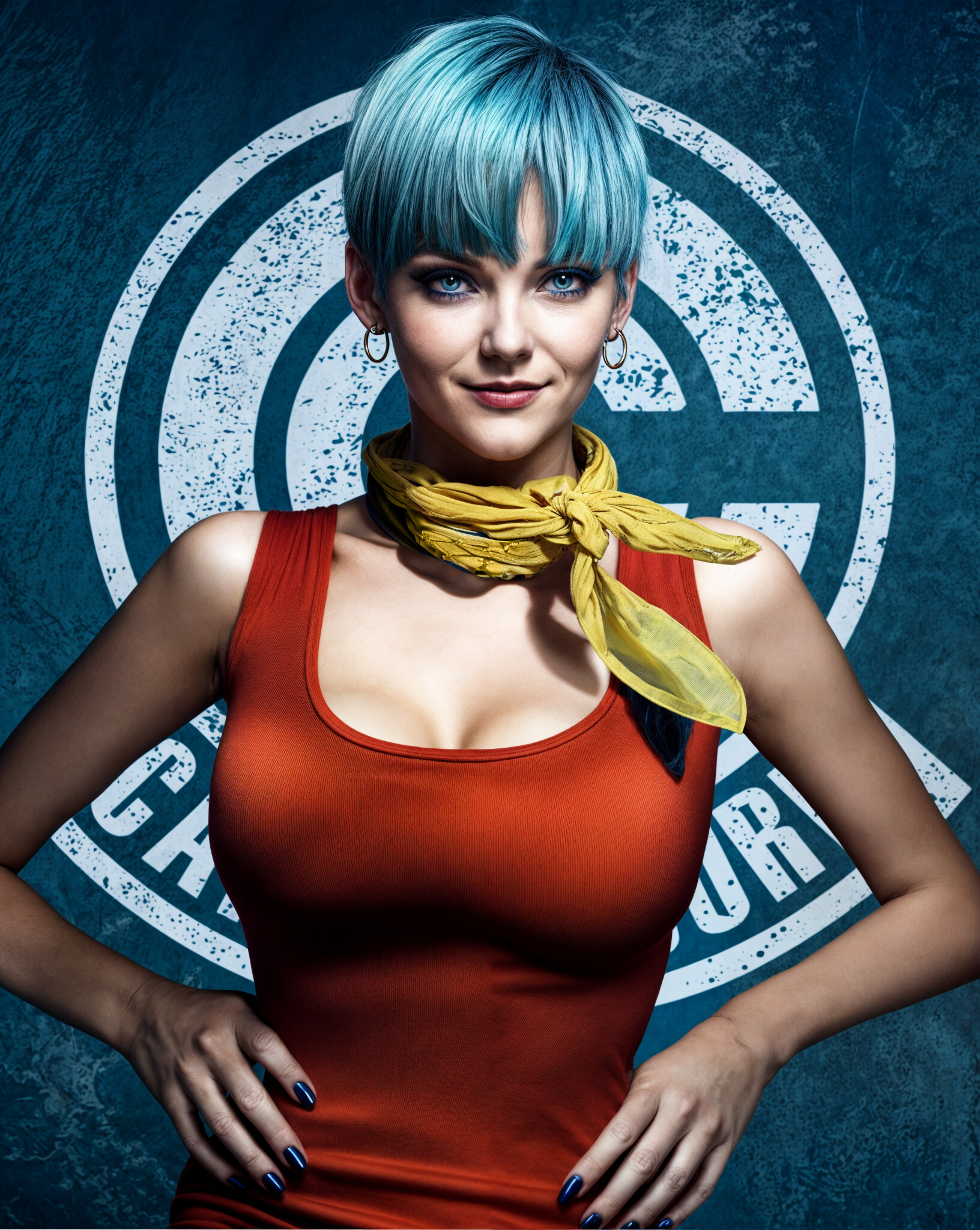 ArtStation - Bulma Briefs real life Ai + Ps