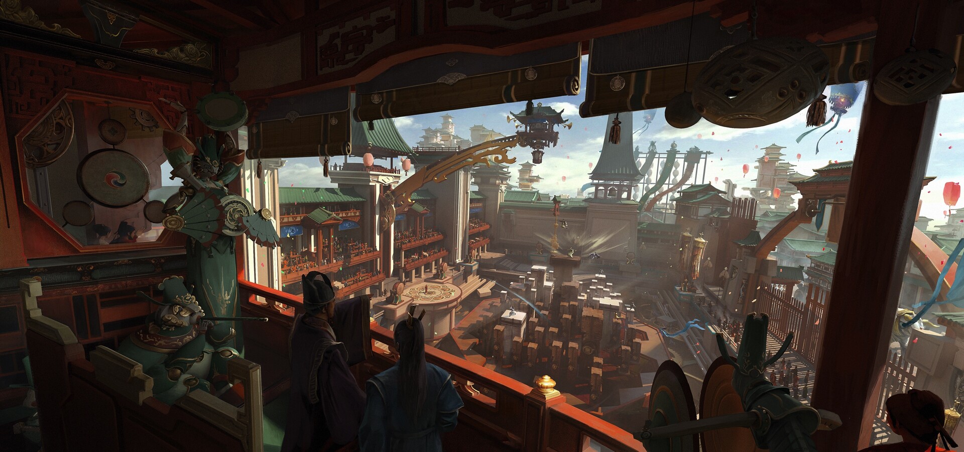 hongyu yin - 一梦江湖，阴阳师，王者荣耀 一些外包图