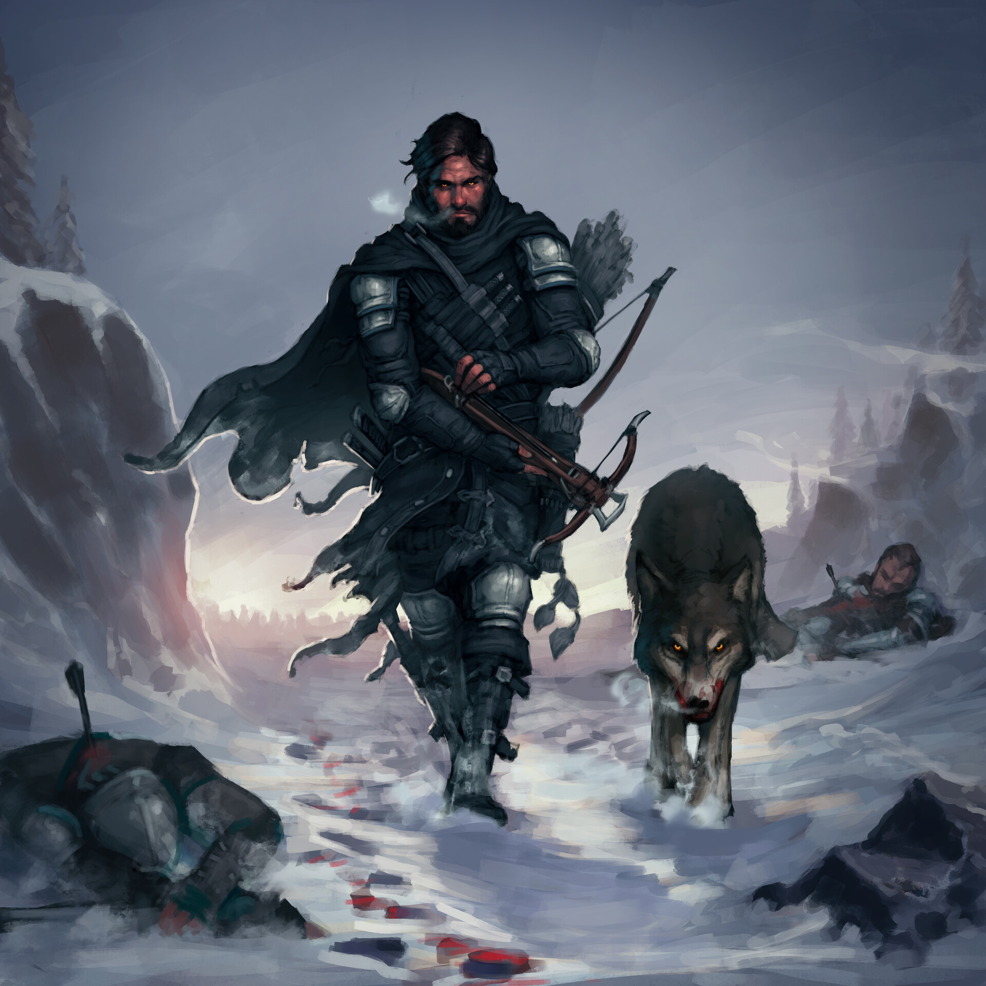 Chevron Lowery - Ranger/Beastmaster Scene