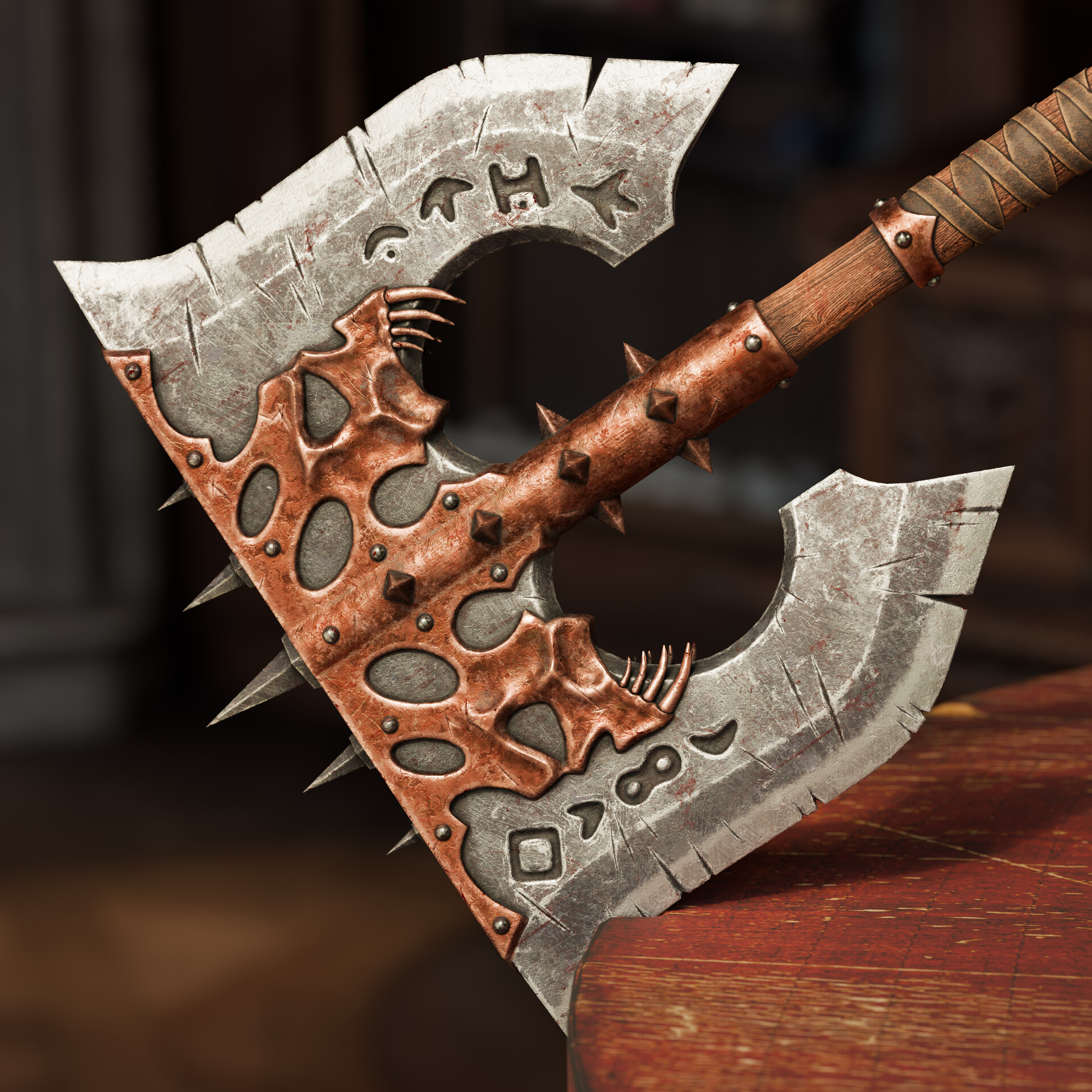battle axe warhammer
