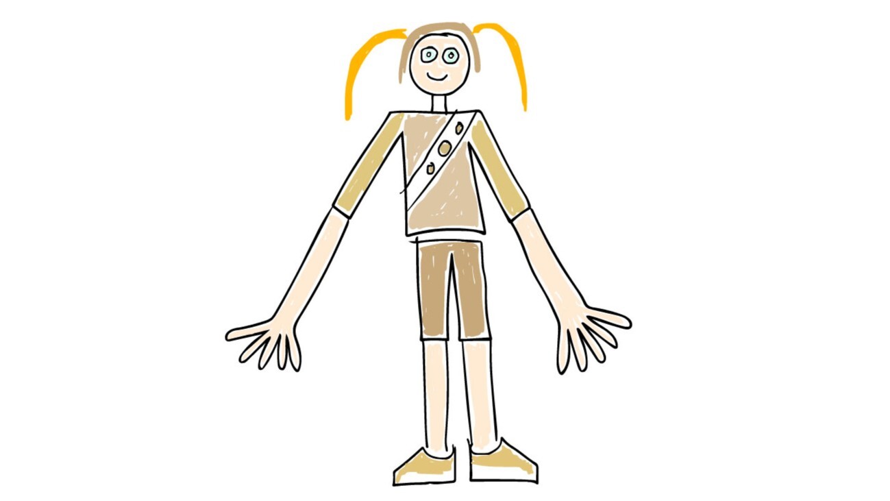 ArtStation - Girl Scout Design