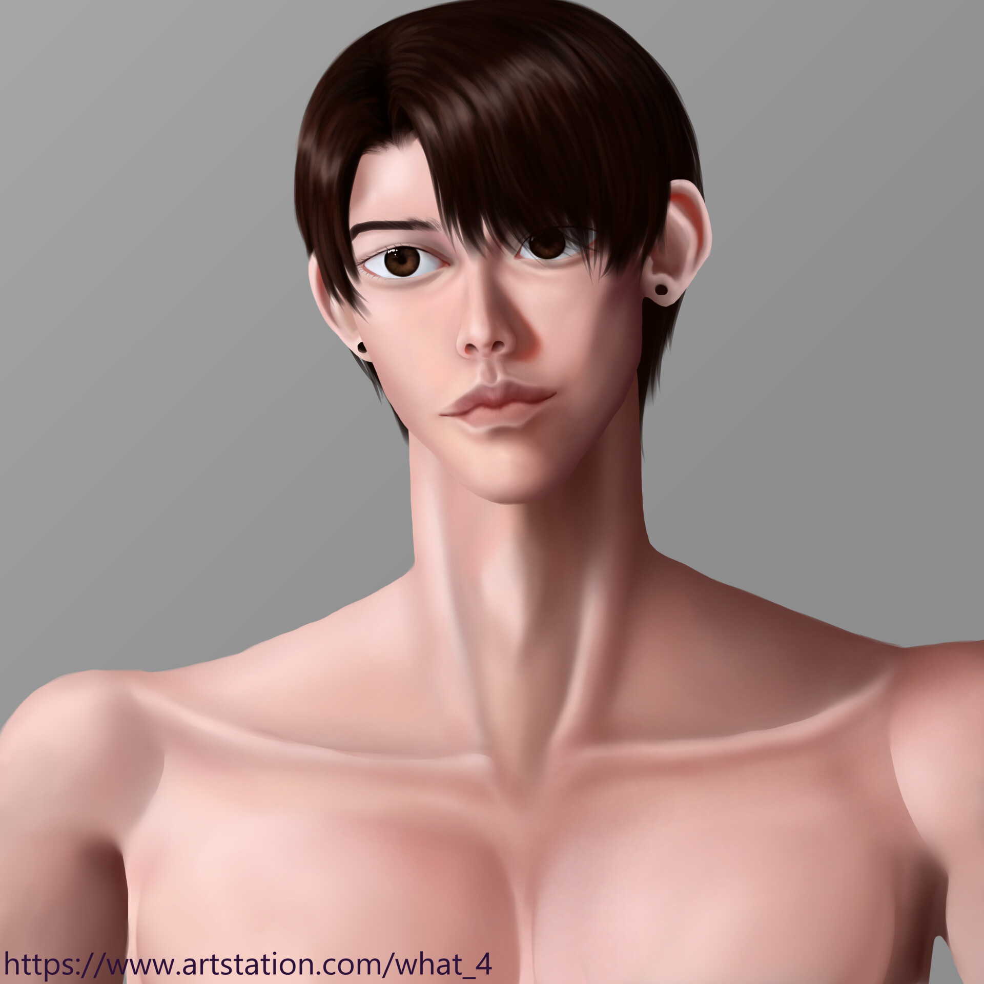 ArtStation - man practice