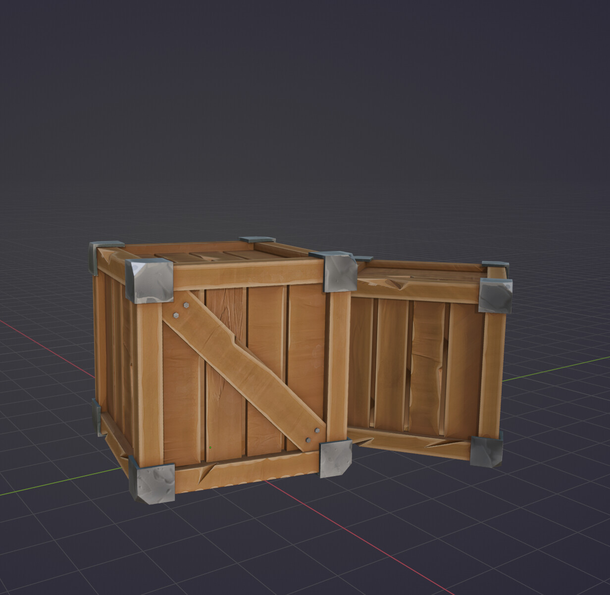 ArtStation - Stylized Crates