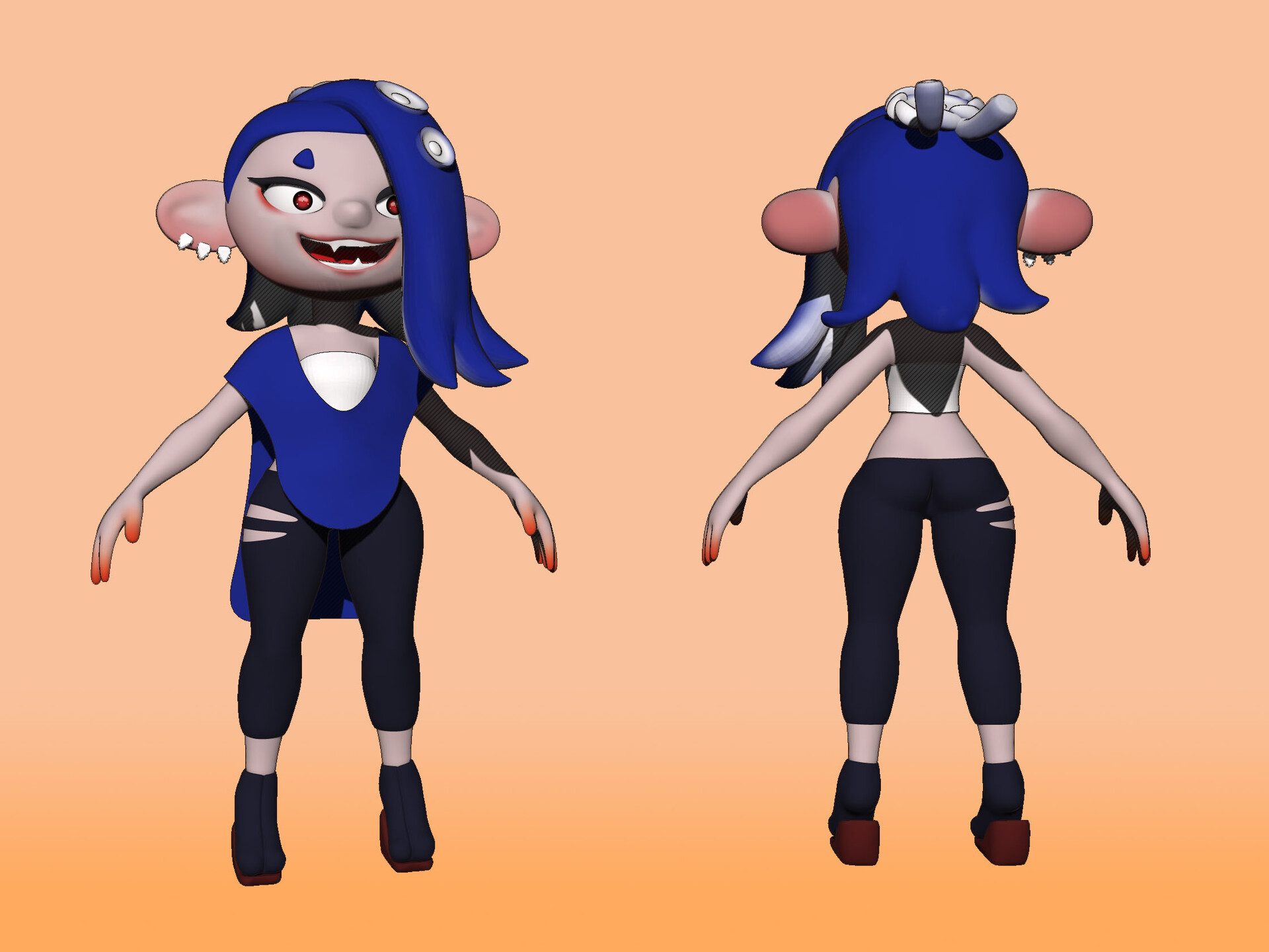 ArtStation - Splatoon 3-フウカ