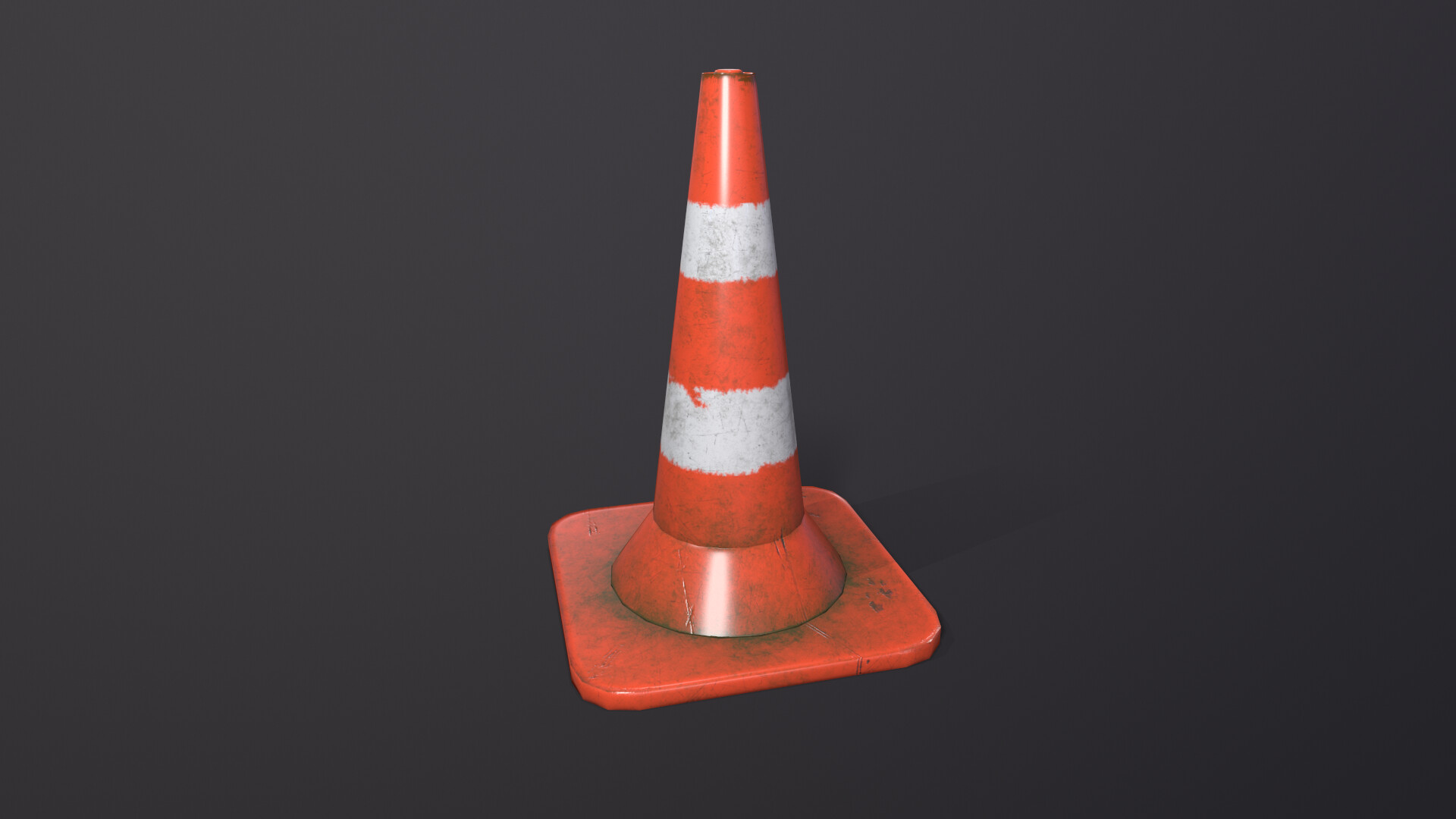 ArtStation - Road cone