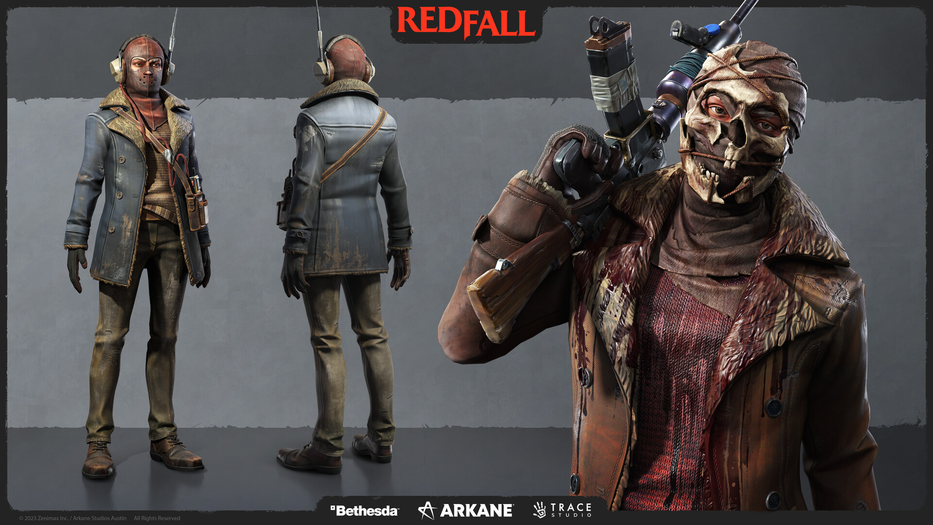 TRACE studio - Redfall: Character Assets