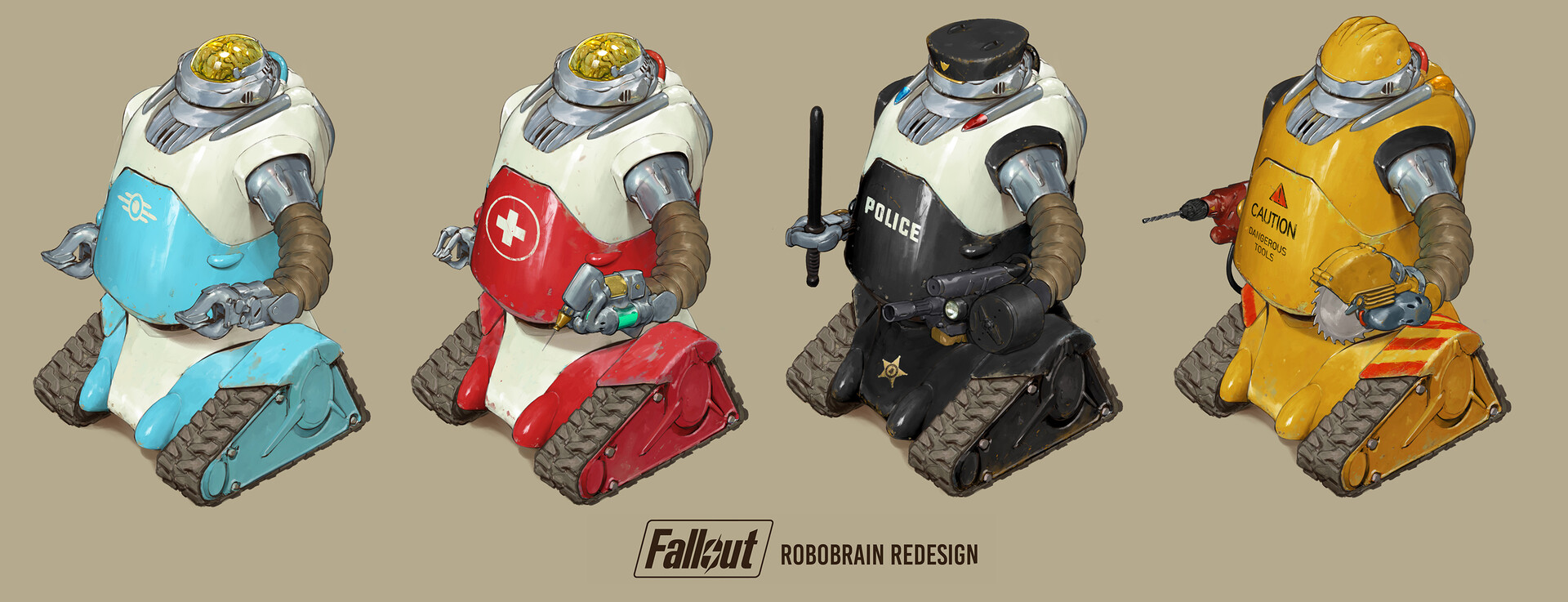 ArtStation - Robobrain redesign