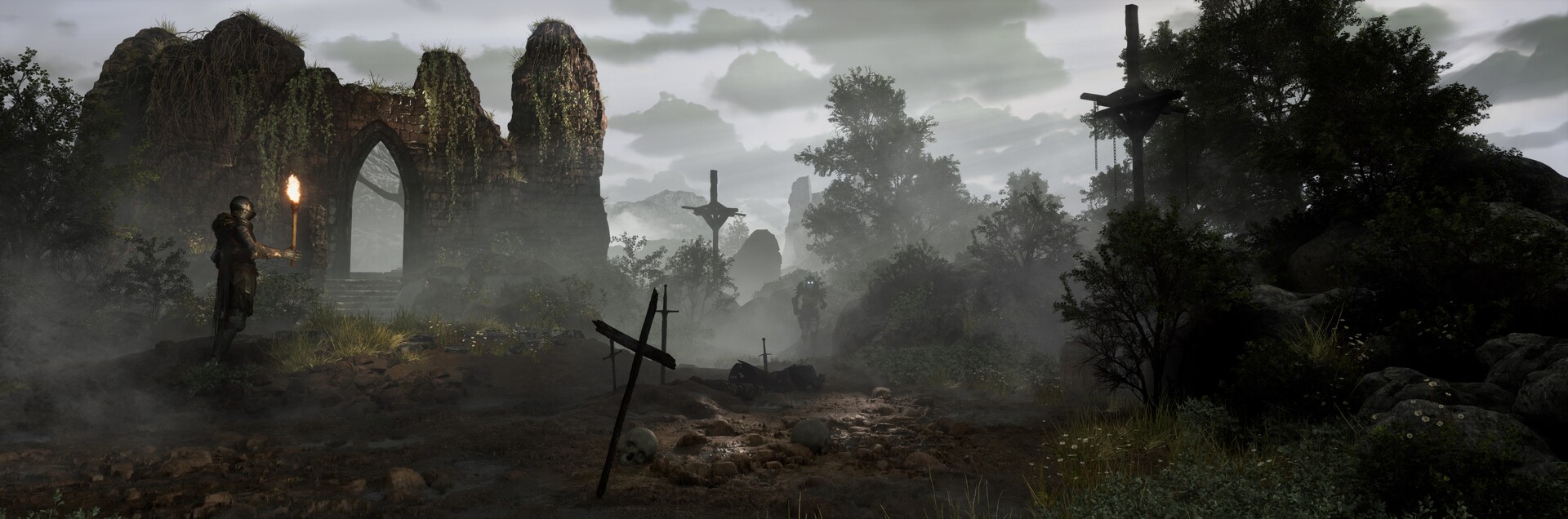 ArtStation - The ruins of fallen warriors