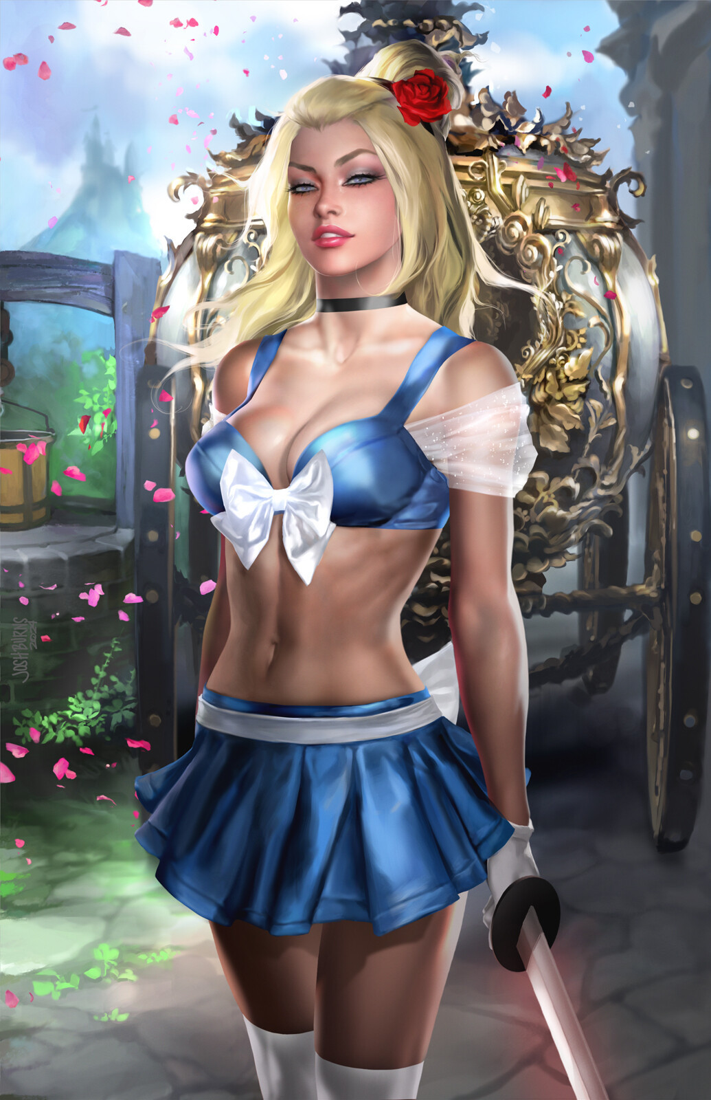 ArtStation - Grimm Fairy Tales: 2024 Swimsuit Special, cover F.