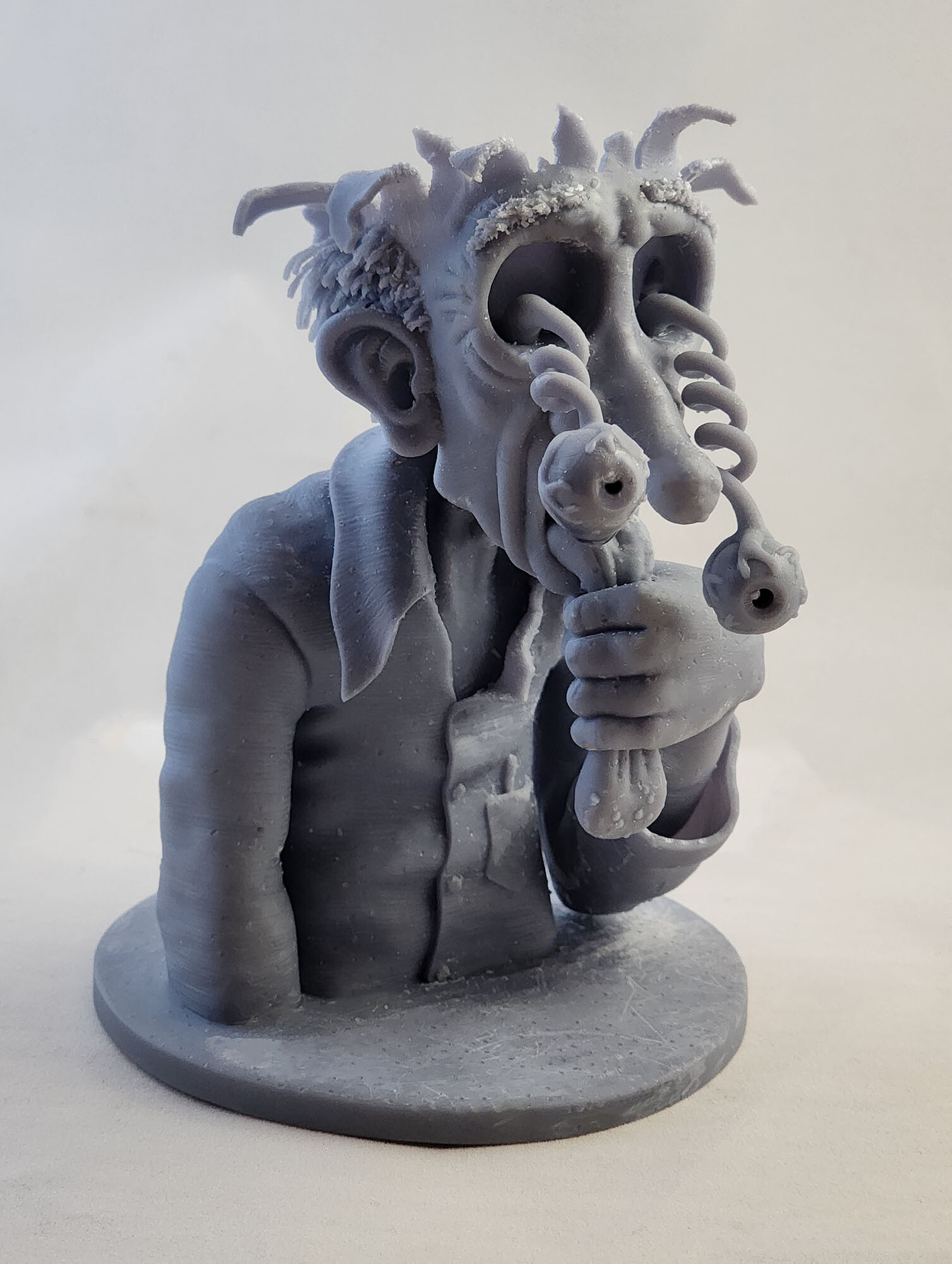 ArtStation - 3D Prints of my sculptures that were based on various 2D ...
