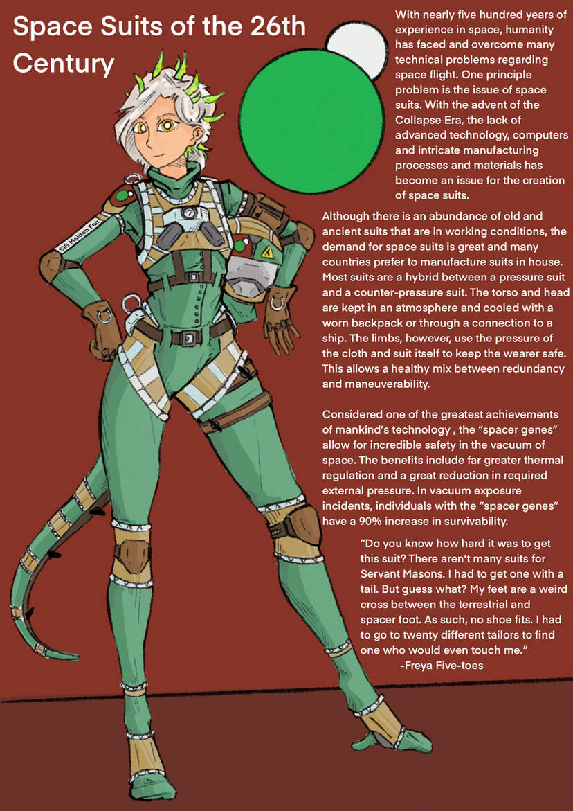 ArtStation - Space Suits of the 26th Century