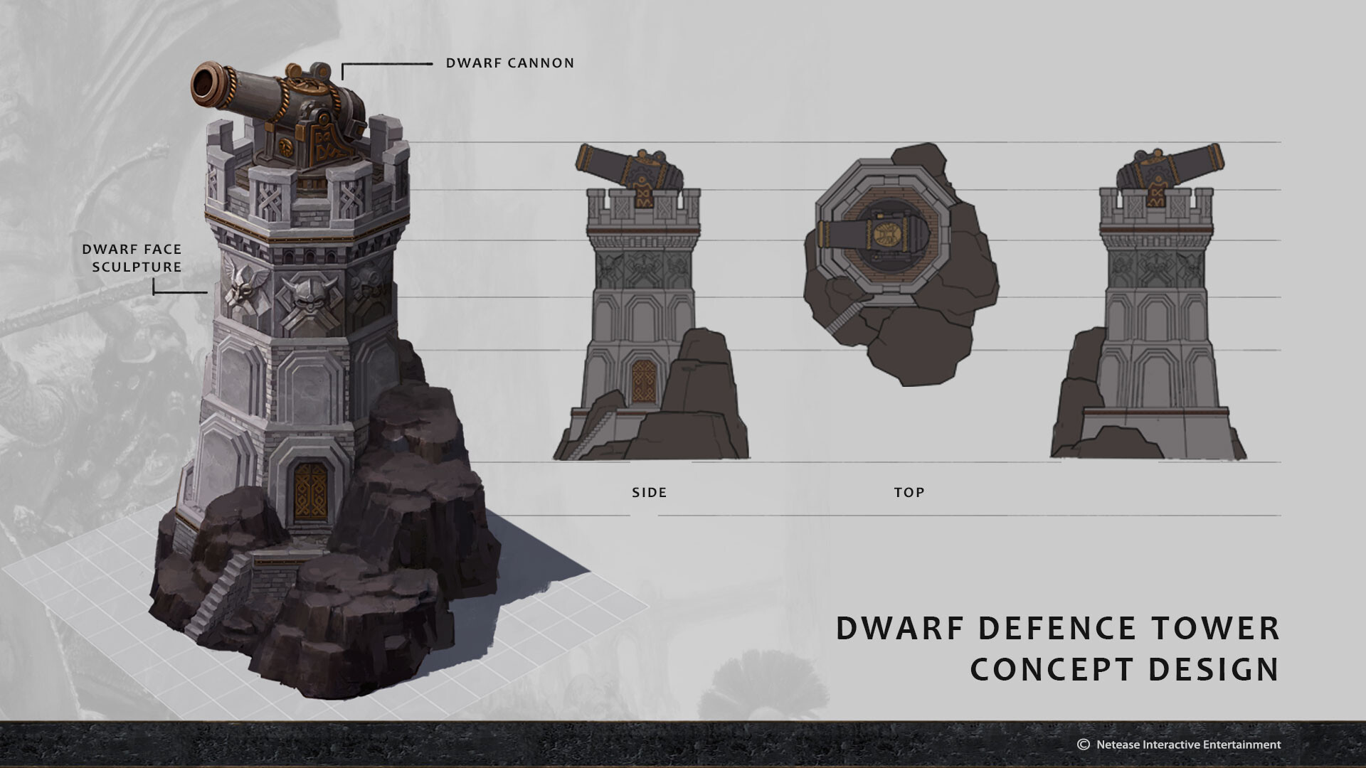 ArtStation - WARHAMMER_Dwarf Tower