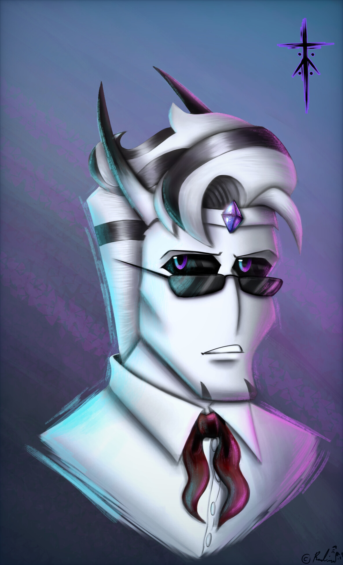 ArtStation - Alien Emperor (portrait)