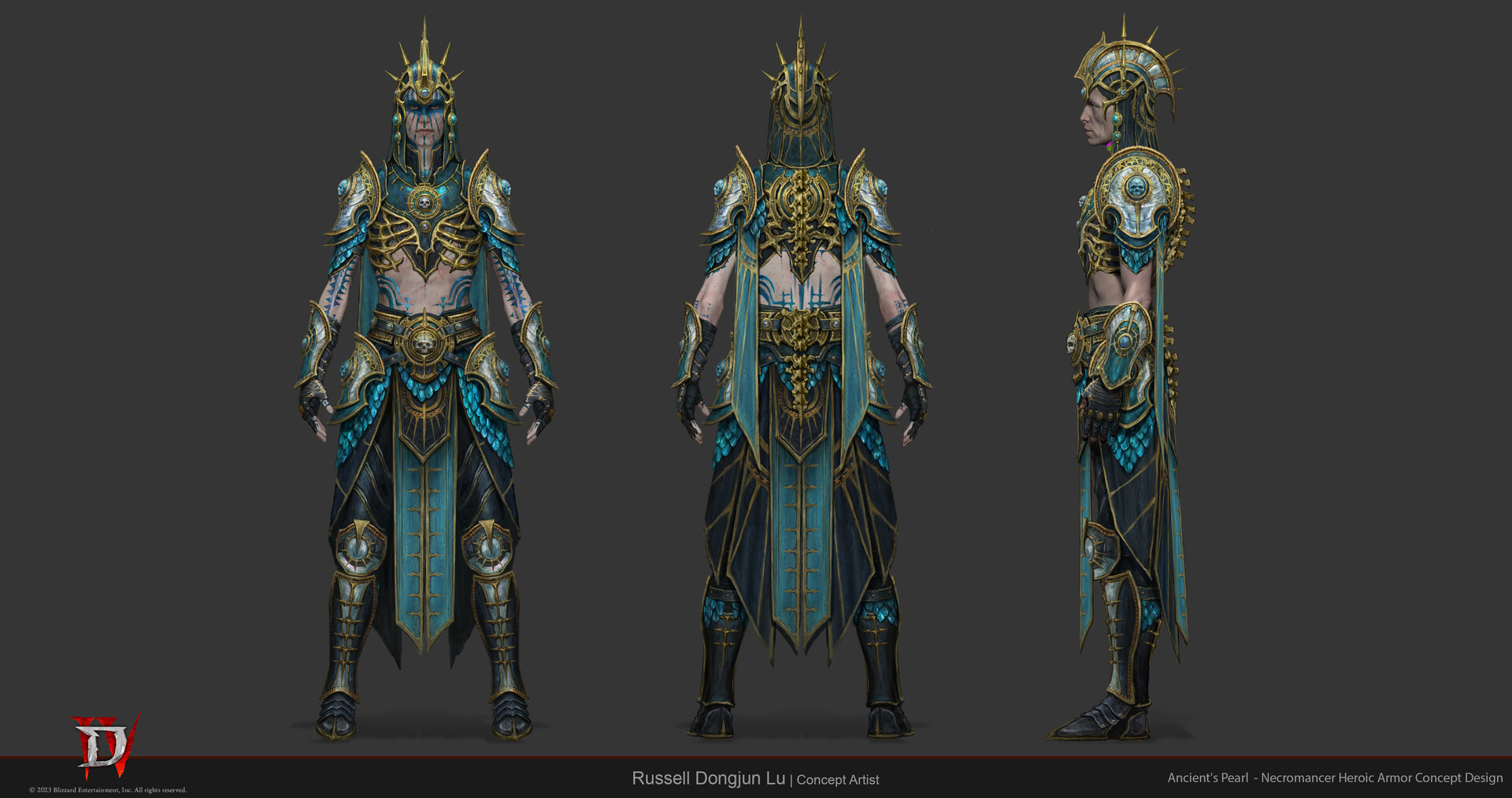 Russell Dongjun Lu - Ancient Pearl - Necromancer Heroic Armor Set