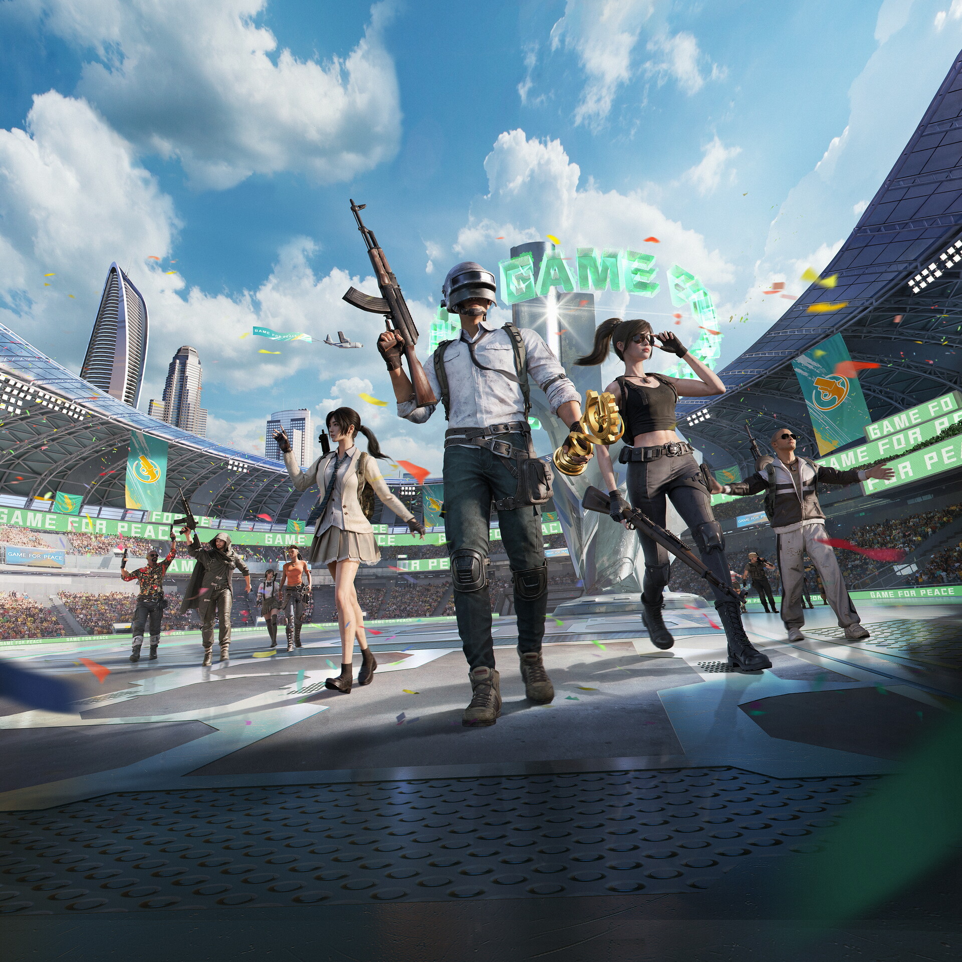 Kai Feng - 腾讯《和平精英》宣传KV