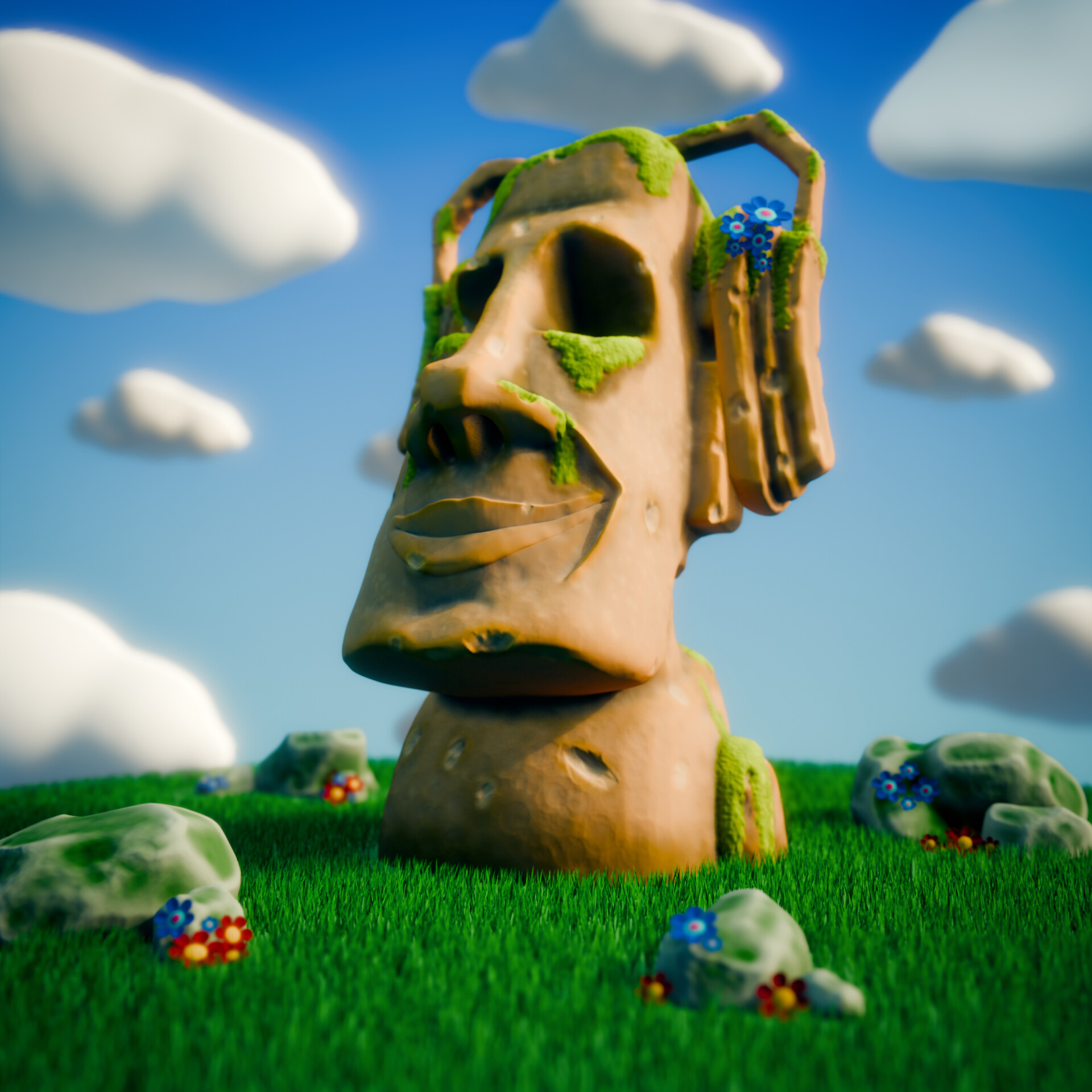 ArtStation - Chill Rock