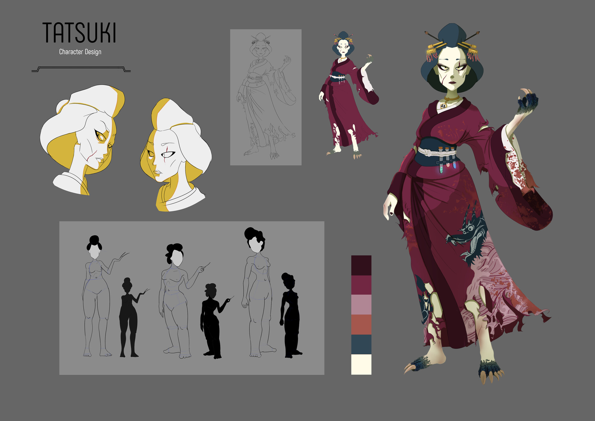 ArtStation - Character Design - Tastuki