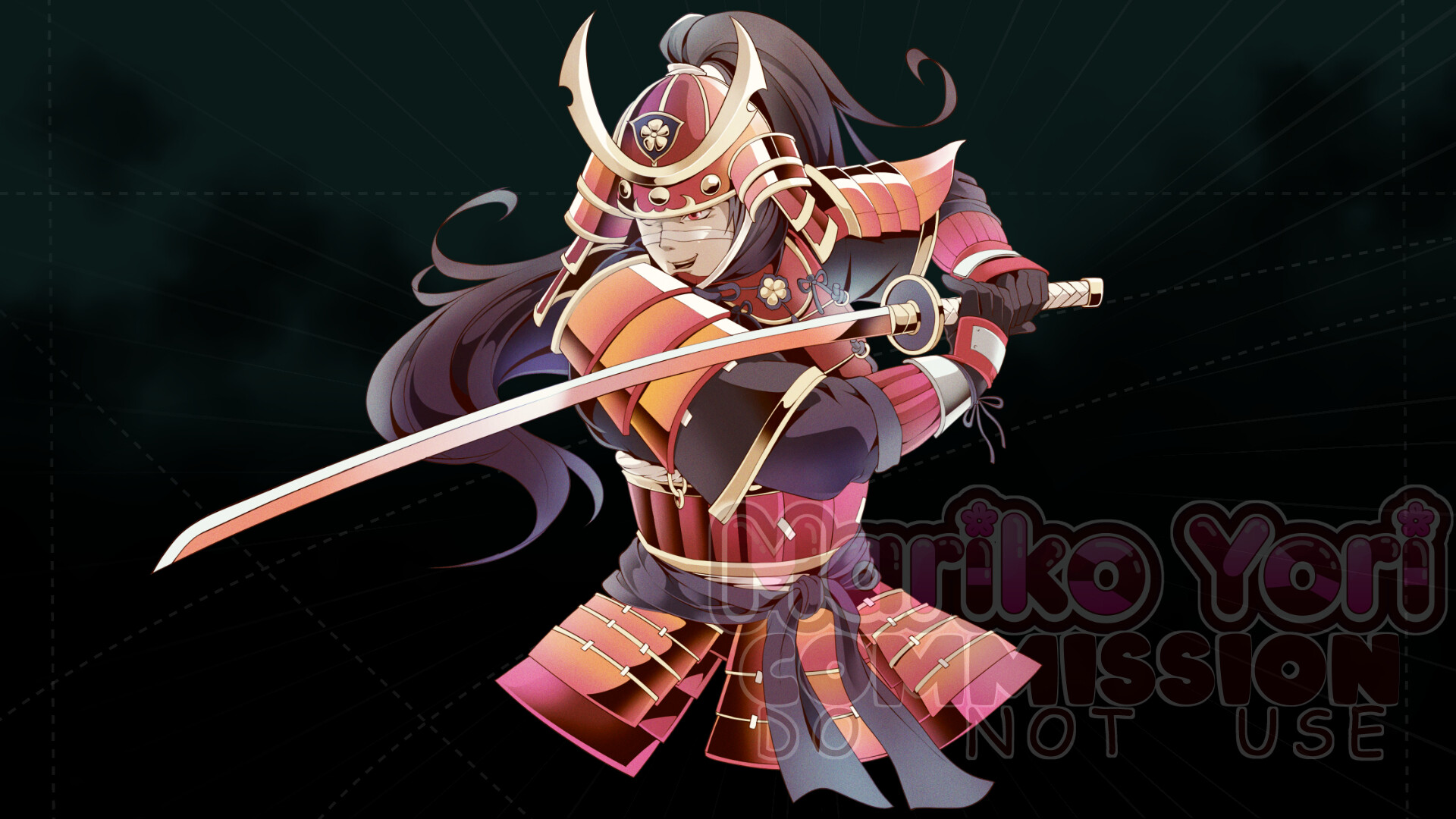 ArtStation - Dnd D&D Fantasy Character Art Illustration, Samurai ...