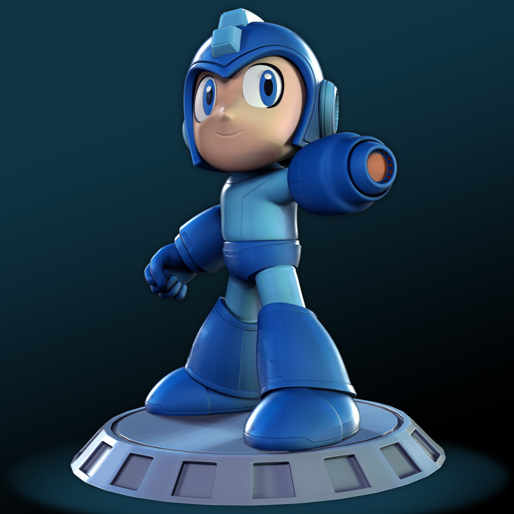 ArtStation - Megaman classic fanart