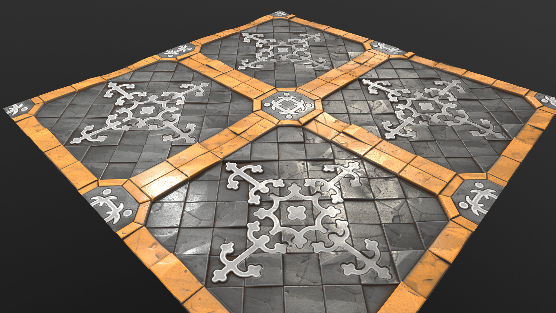ArtStation - Fortnite Mosaic Tiles