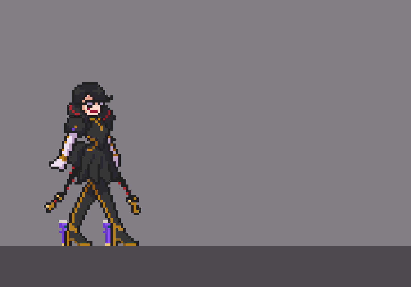 Francis Gutierrez - Bayonetta pixel art