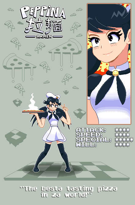ArtStation - Peppina Ramen Pixel ID