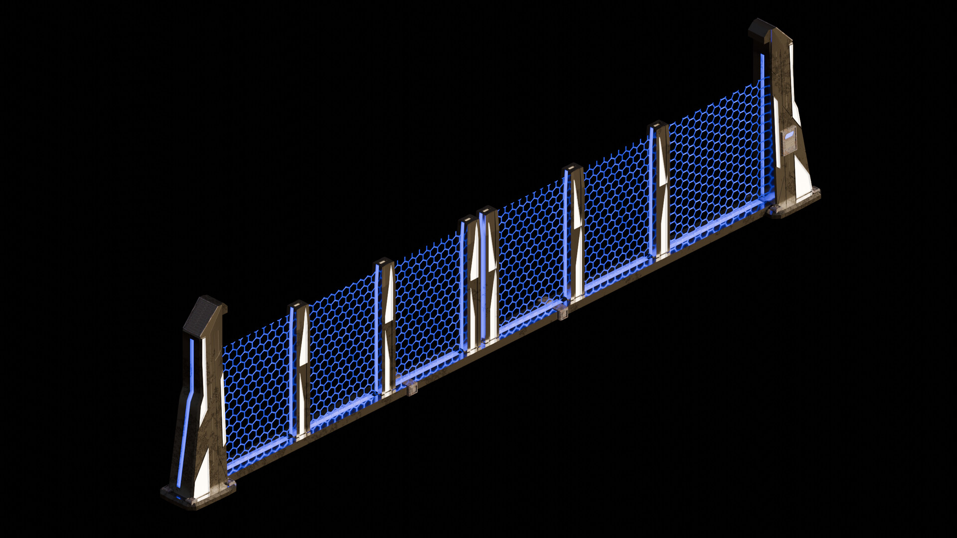 ArtStation - Futuristic post-apocalypse gate